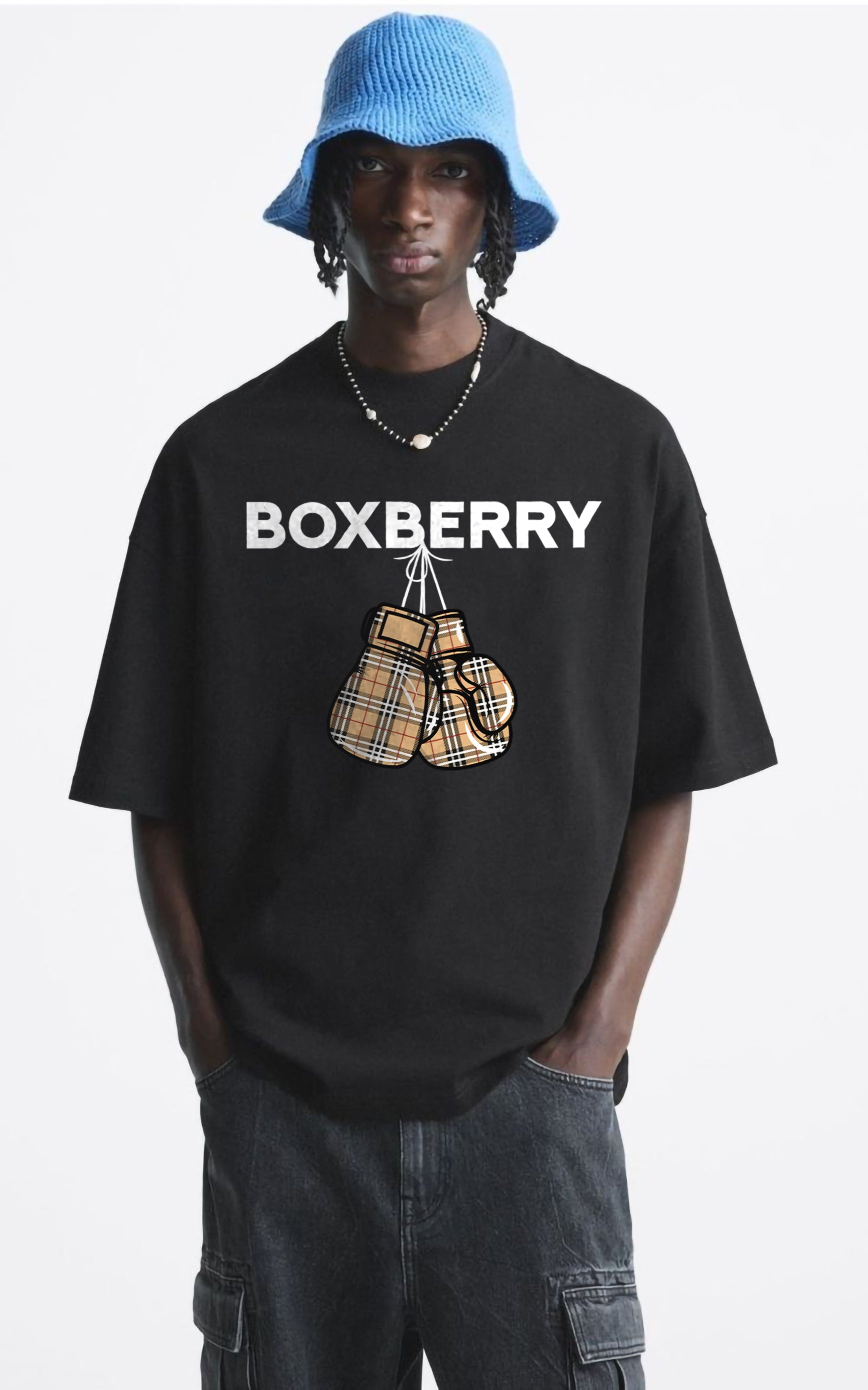 BOXBERRY Oversized T-Shirt - Boxinton