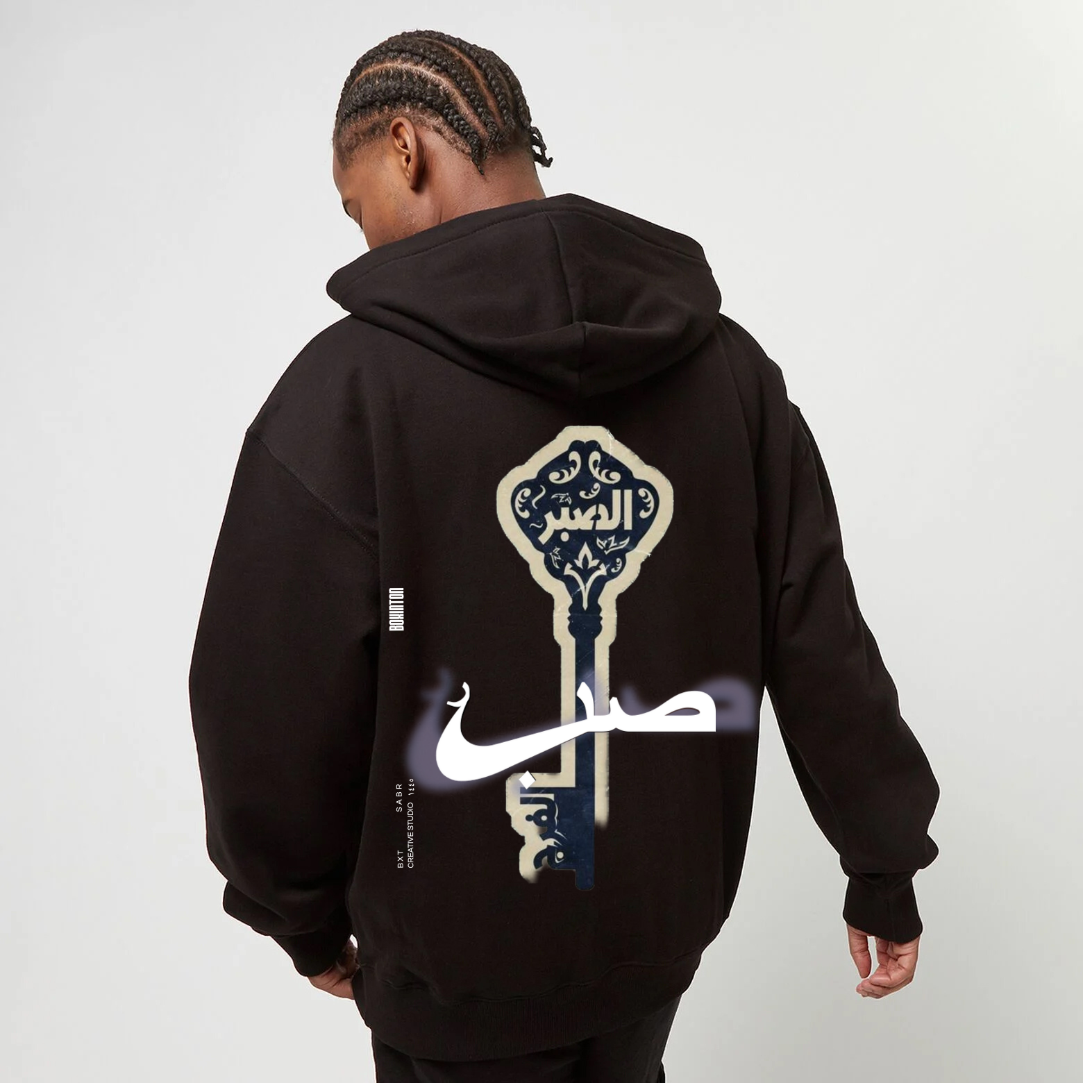 SABR X KEY oversized hoodie
